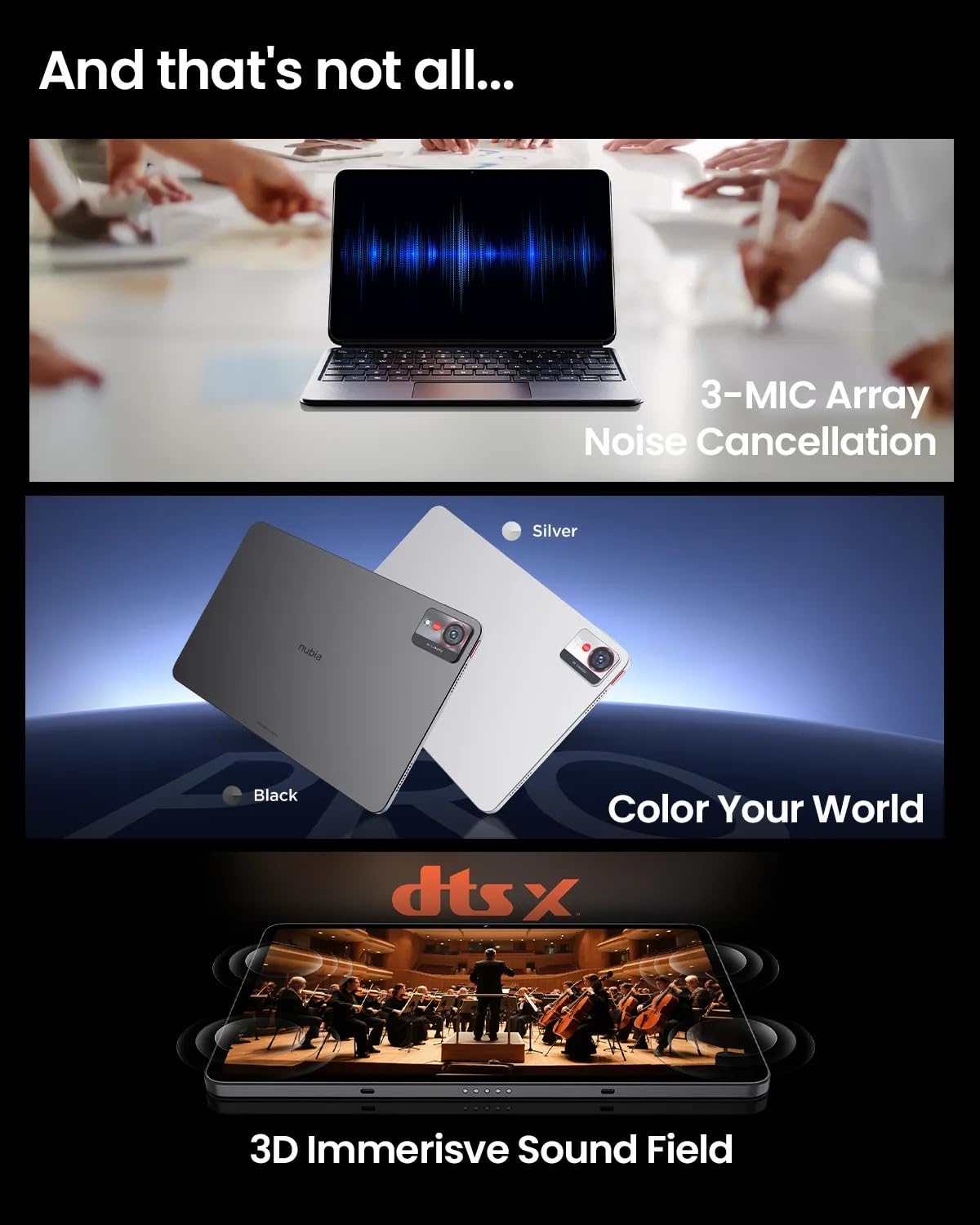 Nubiapad Pro 2025 10 9 2 8k 144hz Ultra Smooth | Desertcart OMAN