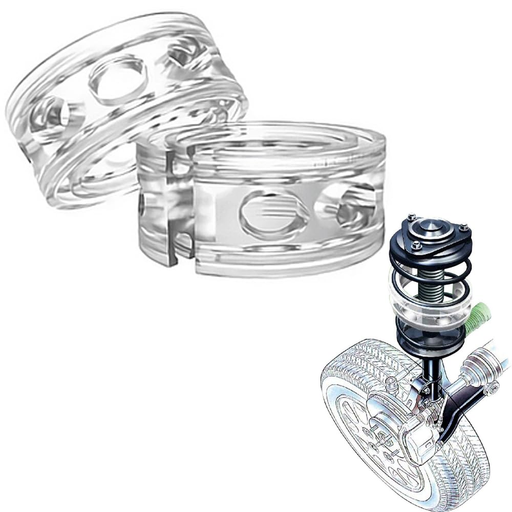 EBIZ HIVE Car Shock Absorber, 2pc Transparent Car Shock Absorber ...