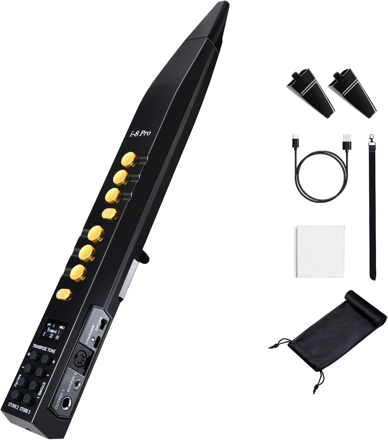Amazon.com: INGPARTNER i8-Pro Digital Wind Instrument, Electronic Wind ...