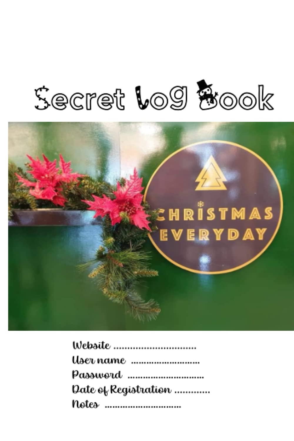 Secret logbook of passwords: No more Internet headaches! Never forget a ...