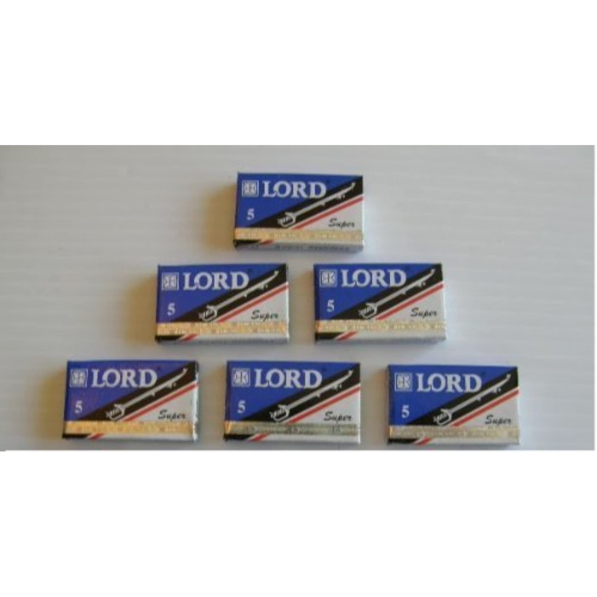 Lord Super Stainless Double Edge Razor Blades - 30 Ct: Buy Online at ...