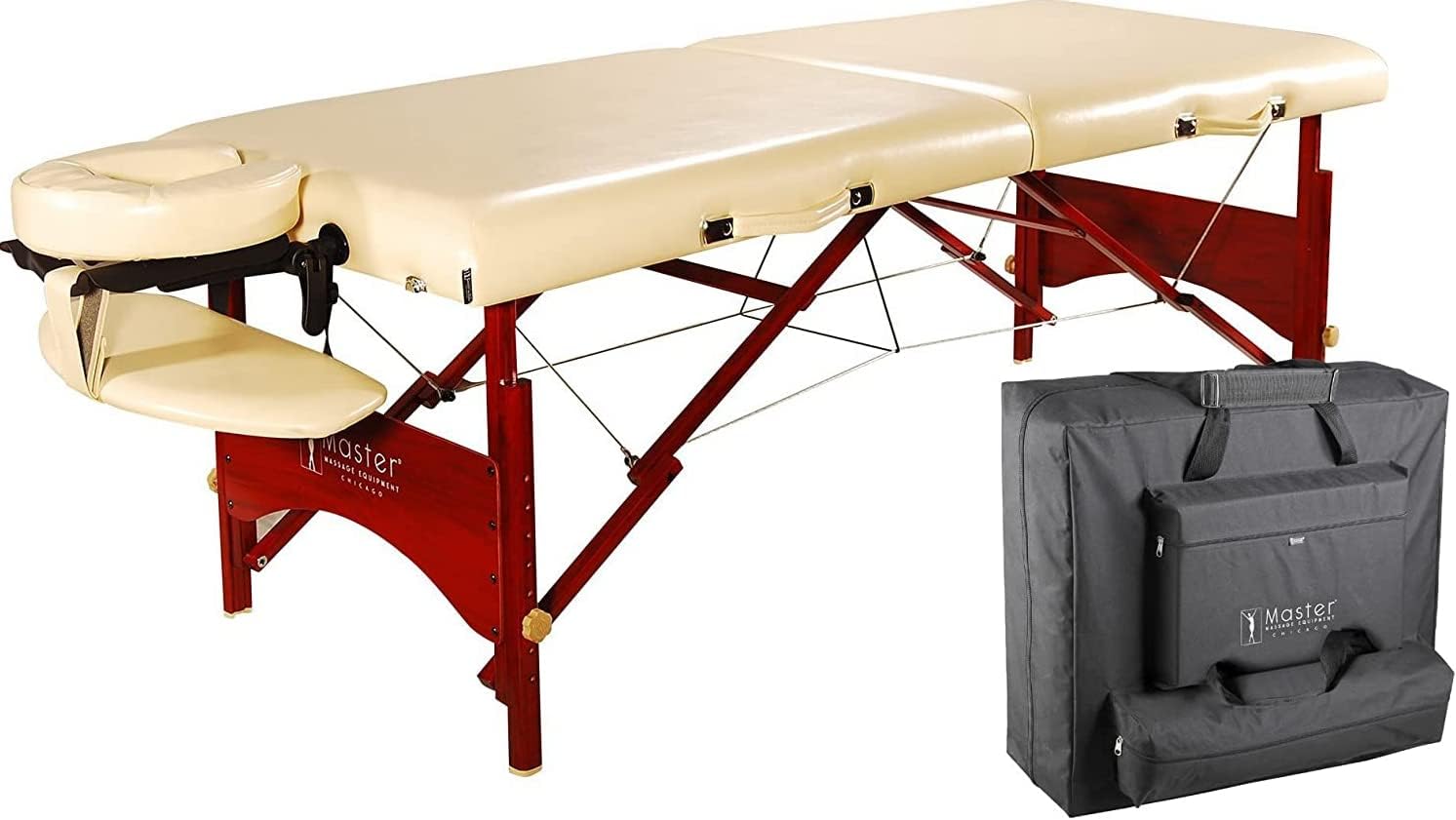 Master Massage Caribbean/Vista Wooden Portable Foldable Massage Table ...