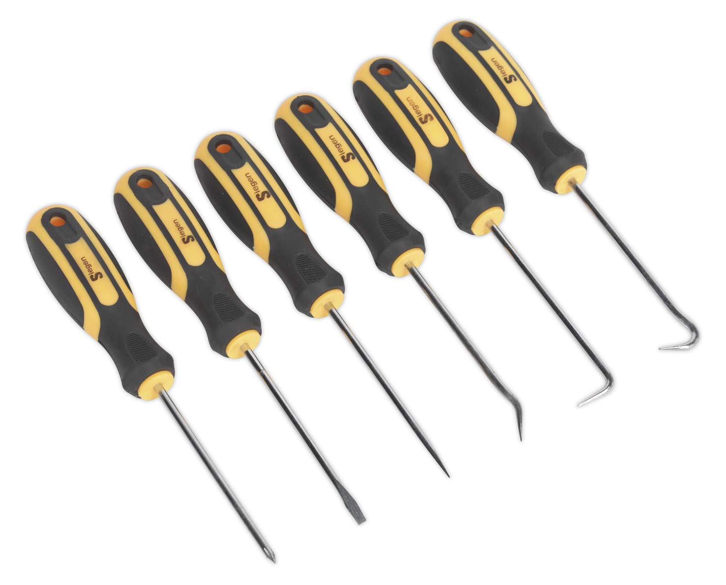 Siegen S0774 6pc Mini Pick & Screwdriver Set : Amazon.co.uk: DIY & Tools