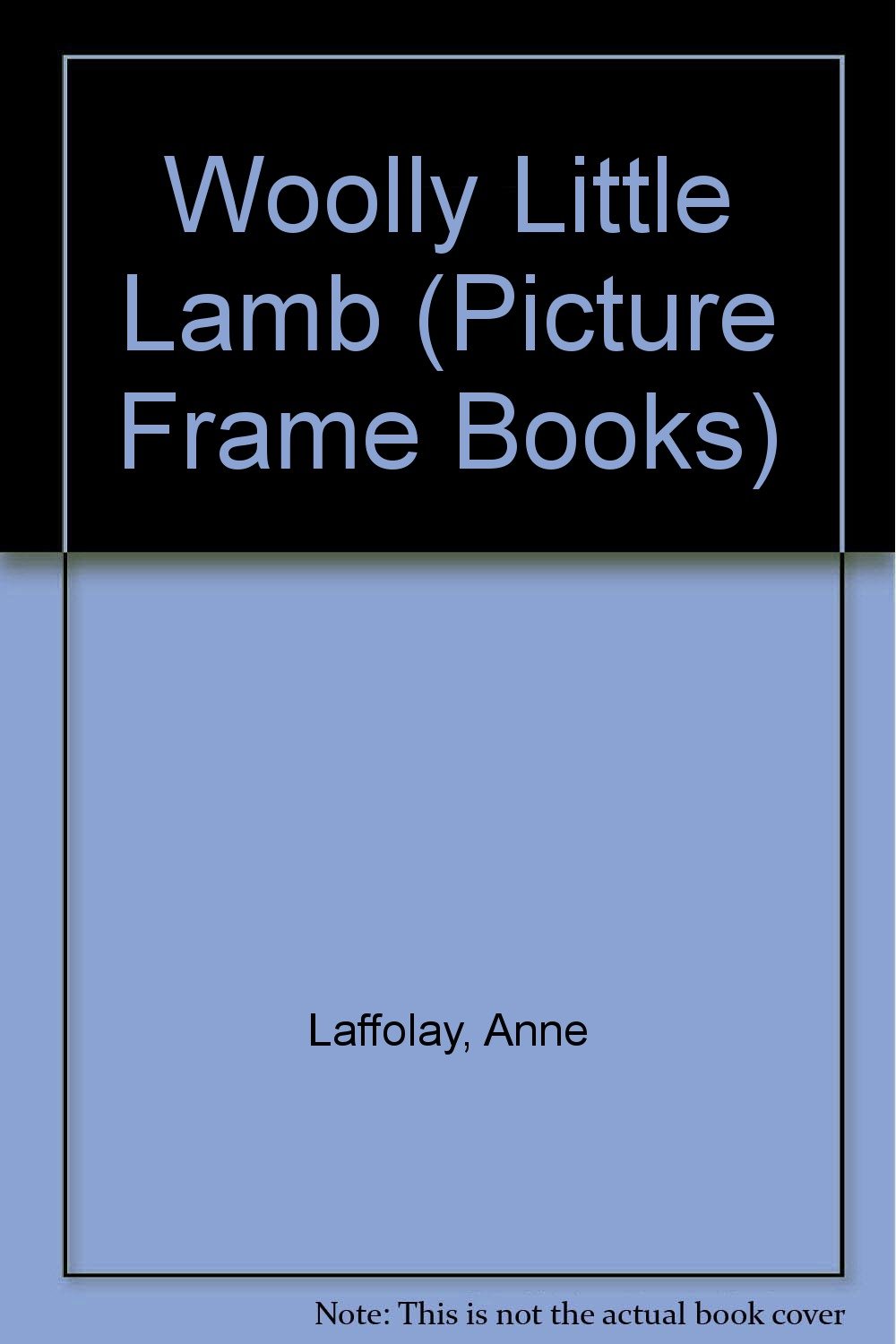 WOOLLY LITTLE LAMB (Picture Frame Books): Ikhlef, Anne: 9780679816140 ...