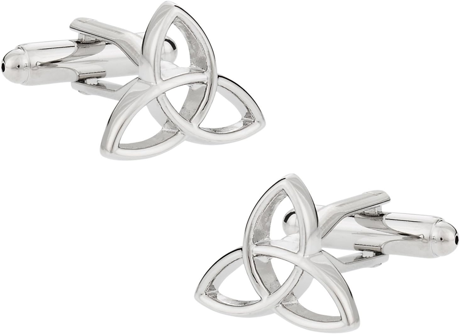 Amazon.com: Cuff-Daddy Celtic Triquetra Cufflinks with Presentation Box ...