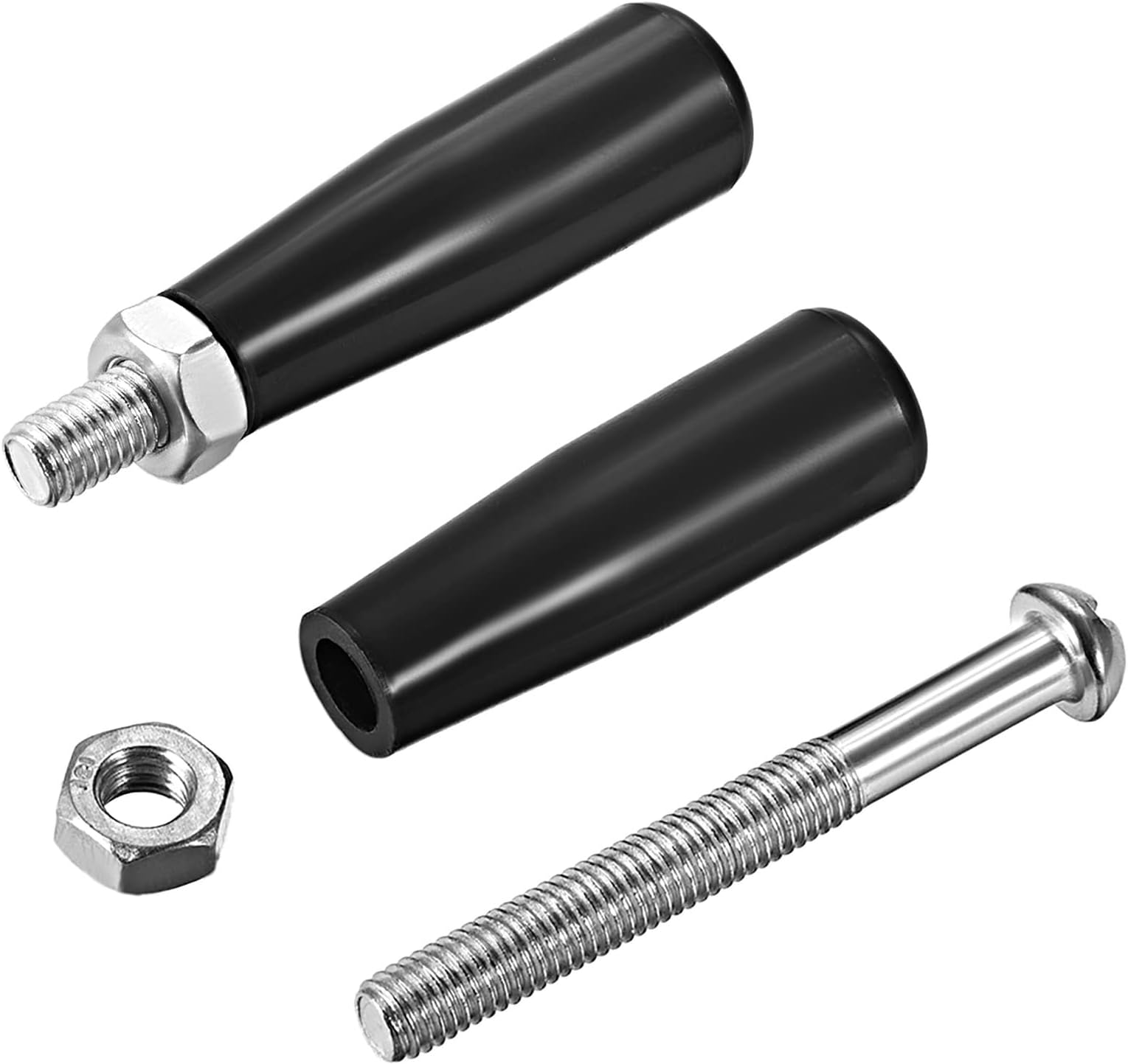 Amazon.com: E-outstanding Revolving Handle 2PCS Black Screw-On M6 Male ...