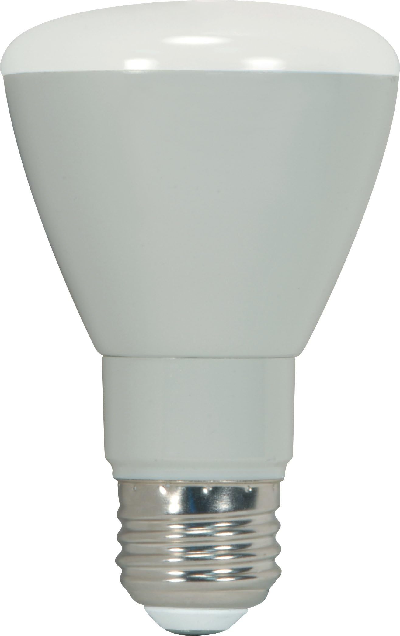 Satco 6 Pack 6.5 watt; LED R20; 3000K; 107' Beam Spread; Medium Base ...