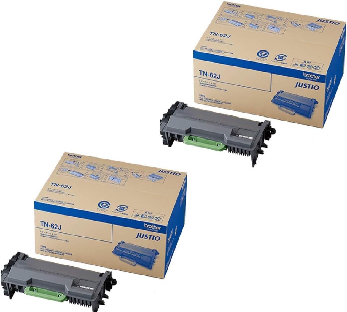 Amazon | BROTHER 純正品 TN-62J / TN62J トナーカートリッジ 【 2本セット 】 | ブラザー工業 | トナーカートリッジ 通販