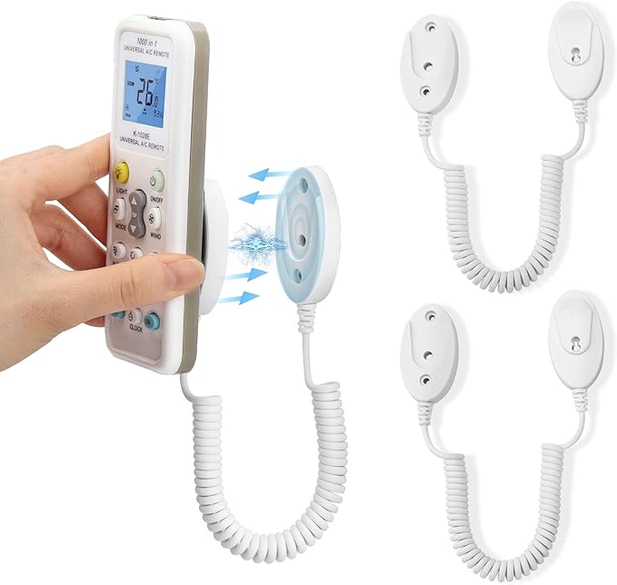Amazon.com: 2-Pack Magnetic Remote Control Holders with Spring Ropes ...