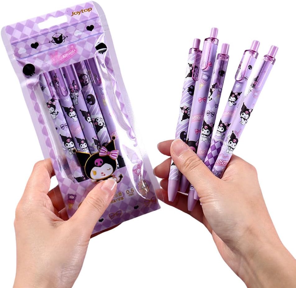 Amazon.com: CYOIDAI Anime Pens 12pcs Black Gel Ink Pens Anime School ...