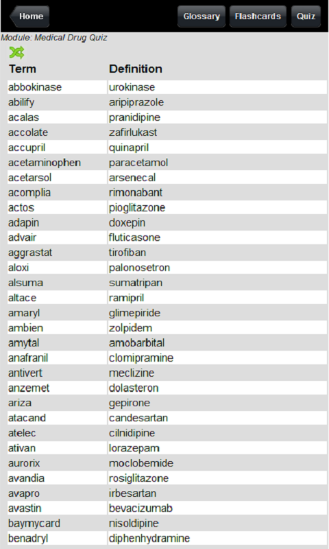 Medical Drug Quiz:Amazon.com:Appstore for Android