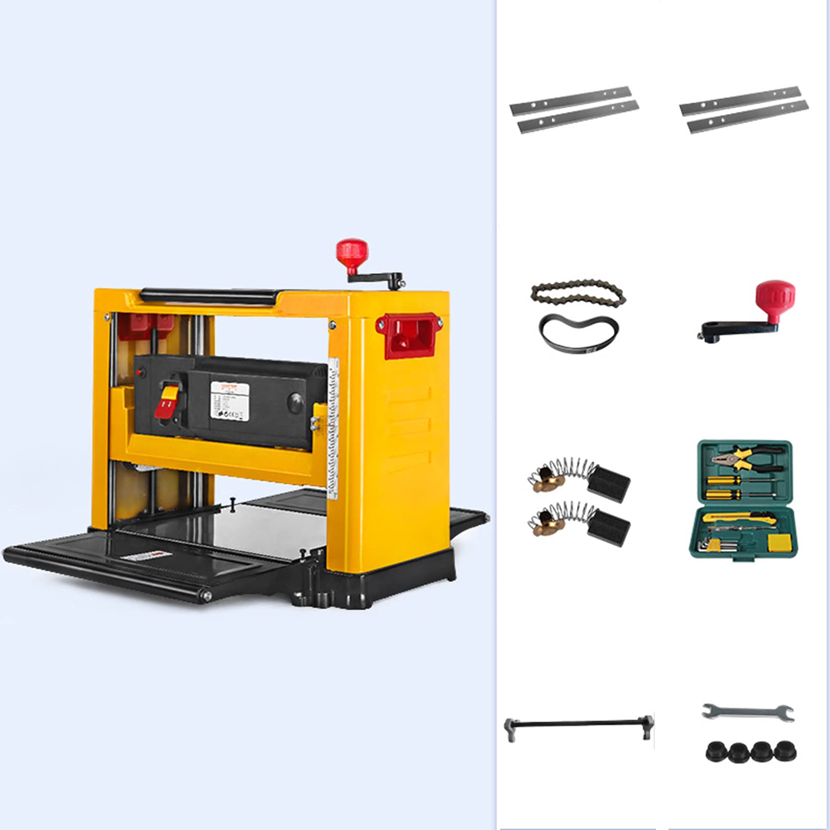 Buy CQLXZ 2000Power Benchtop Planer, Electric Benchtop Jointer Planer ...