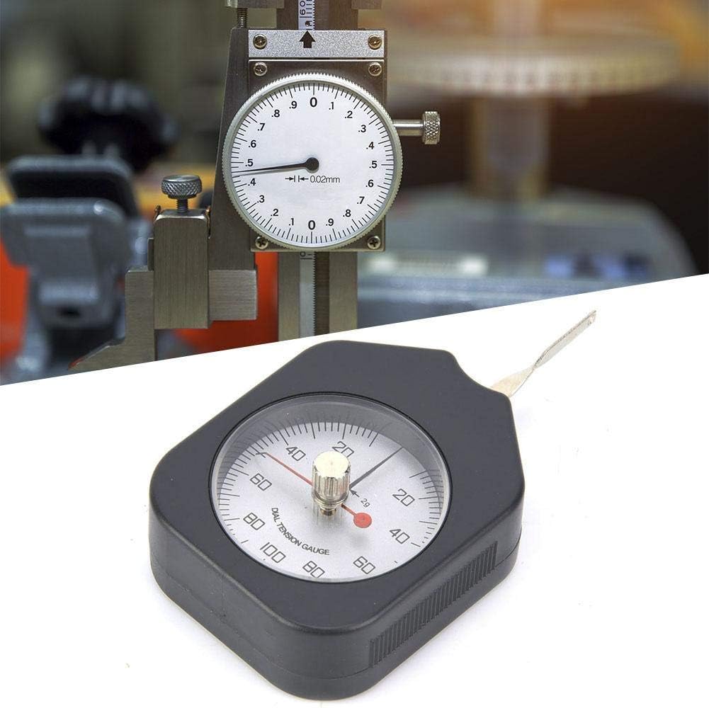 TIN-YAEN Valves Dial Tension Gauge High Precision Dual Pointer Dial ...