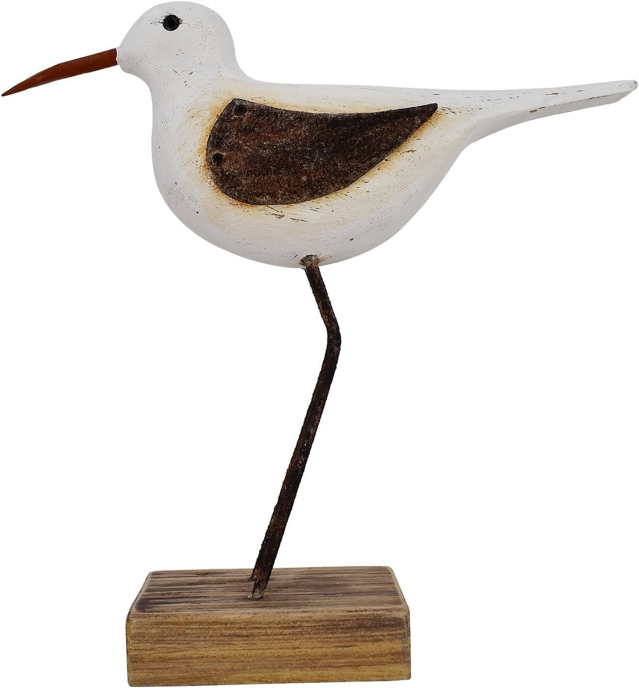 Amazon.com: Morning View Wooden Sea Birds Decor Wood Seagull Statue ...