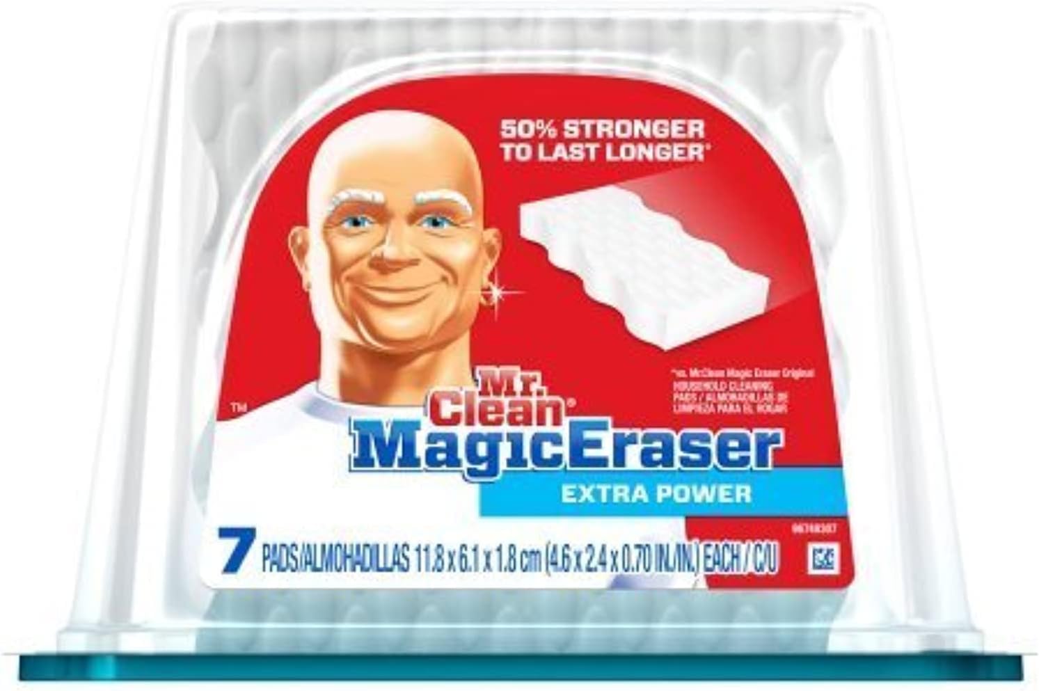 Amazon.com: Mr Clean Magic Eraser Extra Power, 7 count | Creates a ...