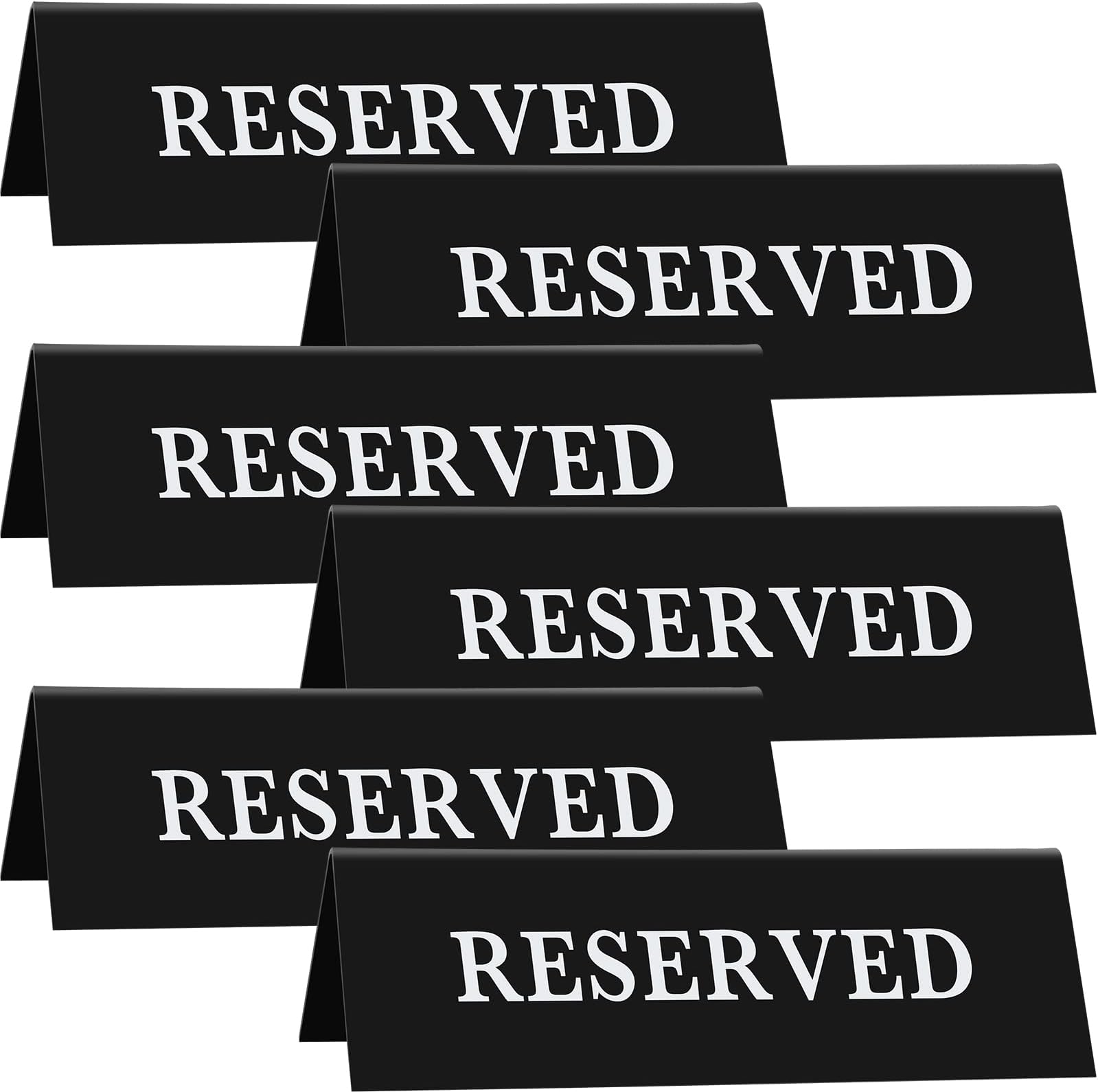 Amazon.com: Metal Reserved Table Signs Reserved Sign Reserved Desk ...