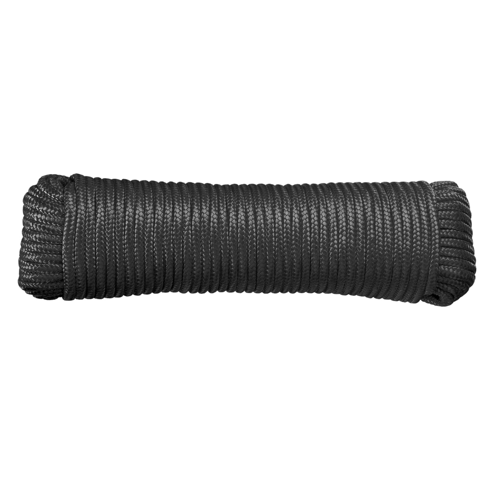 Amazon.com: HARFINGTON Solid Braid Nylon Rope 1/4 Inch 100 Ft ...