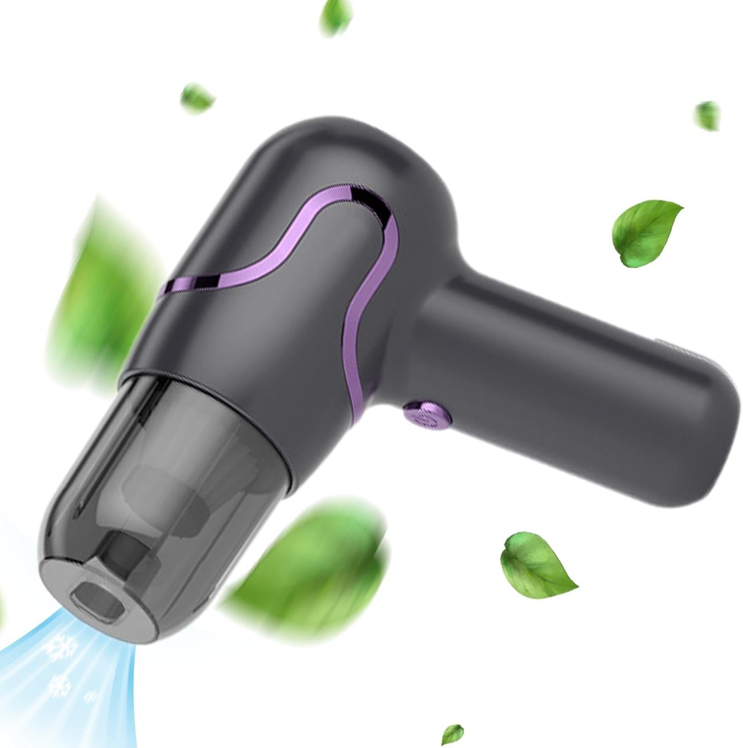 Car Vacuum - 12000Pa Powerful Cordless Hand Vacuum - USB Rechargeable ...