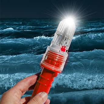 Amazon.com: Coast Guard Approved Boat Flares – Waterproof Emergency ...