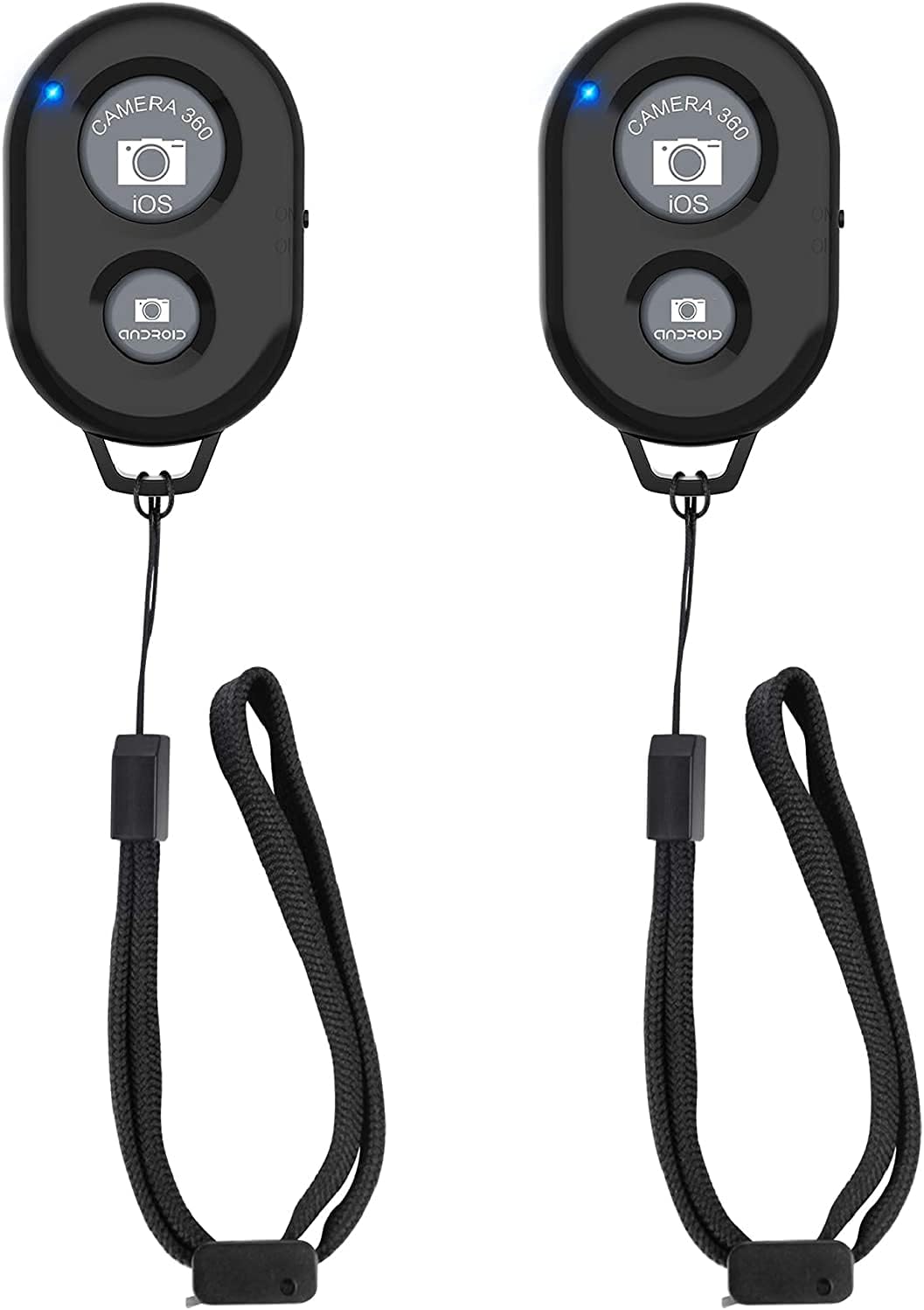 Amazon.com: Wireless Camera Remote Shutter for Smartphones (2 Pack ...