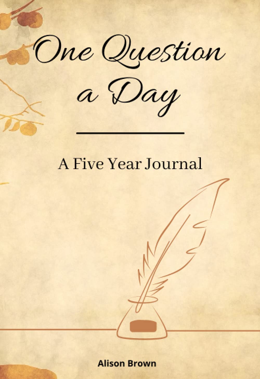 Amazon.com: One Question a Day - a Five Year Journal: One Question a ...