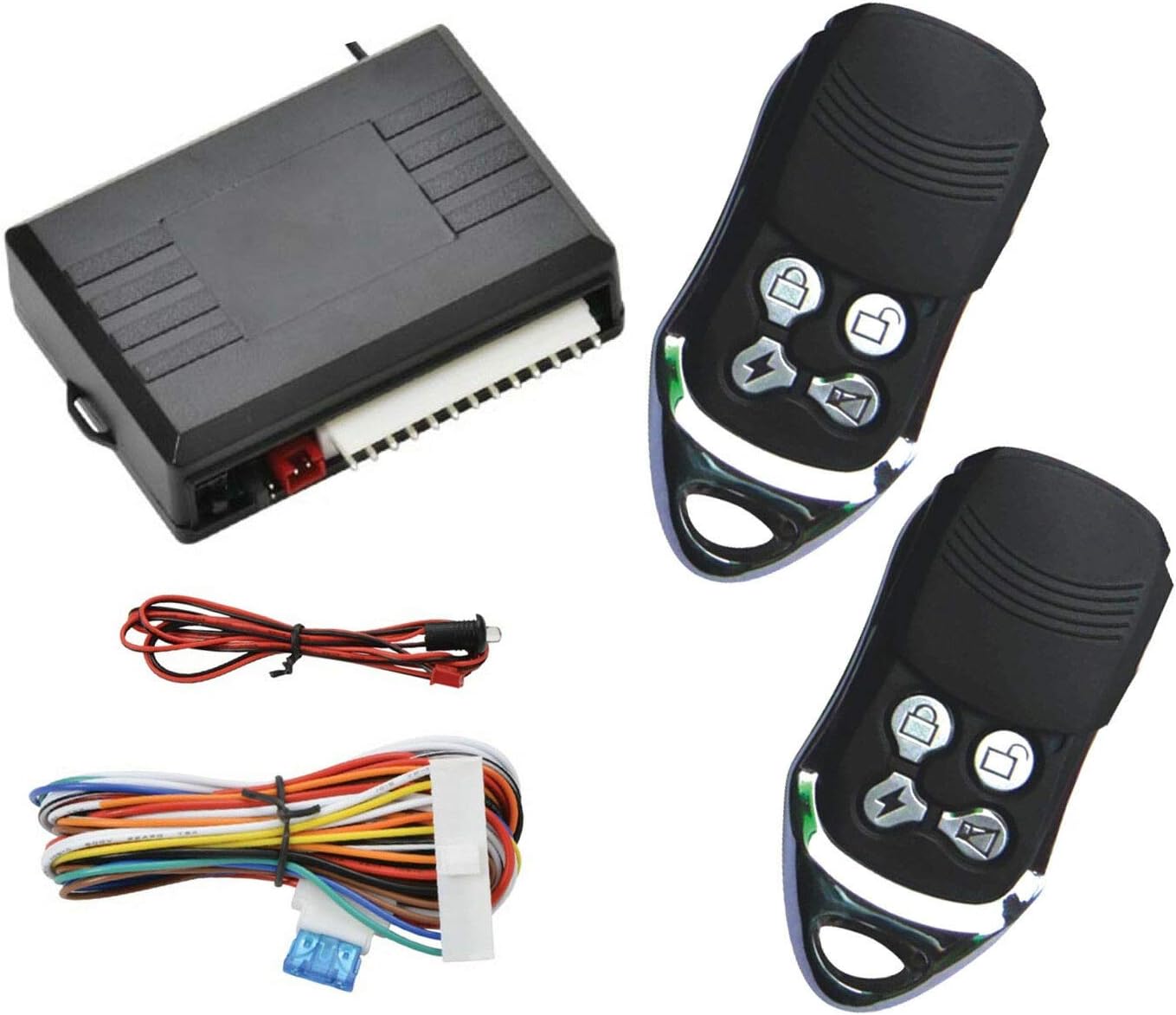 Universal Remote Control Central Door Lock Kit Style 5 Locking Keyless ...