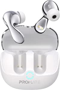 Promate High-Definition Hybrid True Wireless Earbuds with Active Noise ...