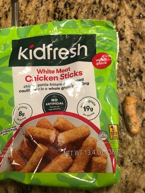 Amazon.com: Kidfresh White Meat Chicken Sticks, Made with Hidden ...