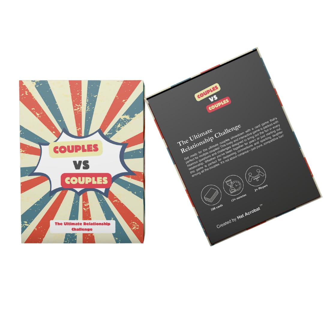 Amazon.com: Hat Acrobat Couples VS Couples - The Ultimate Date Night ...