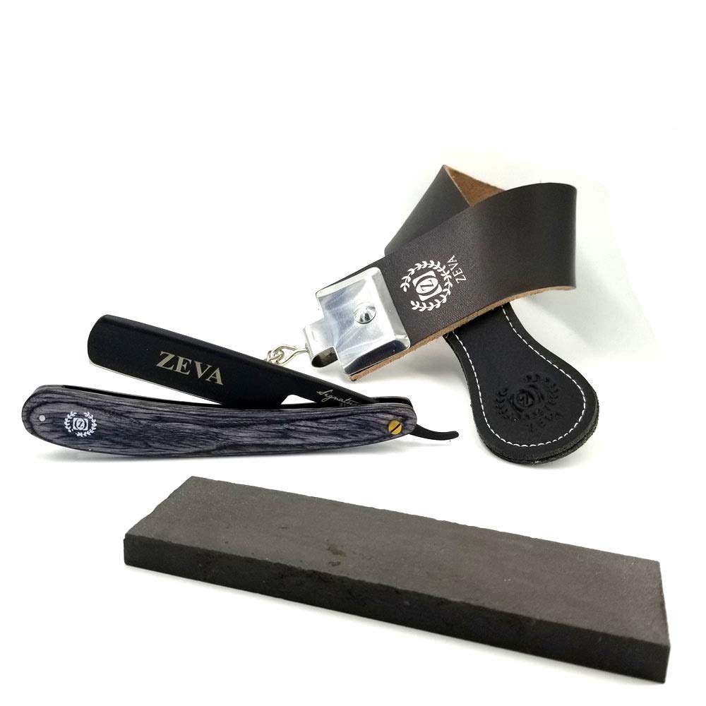 Buy Classic Shave Ready Straight Razor Whet stone Set Barber Approved ...