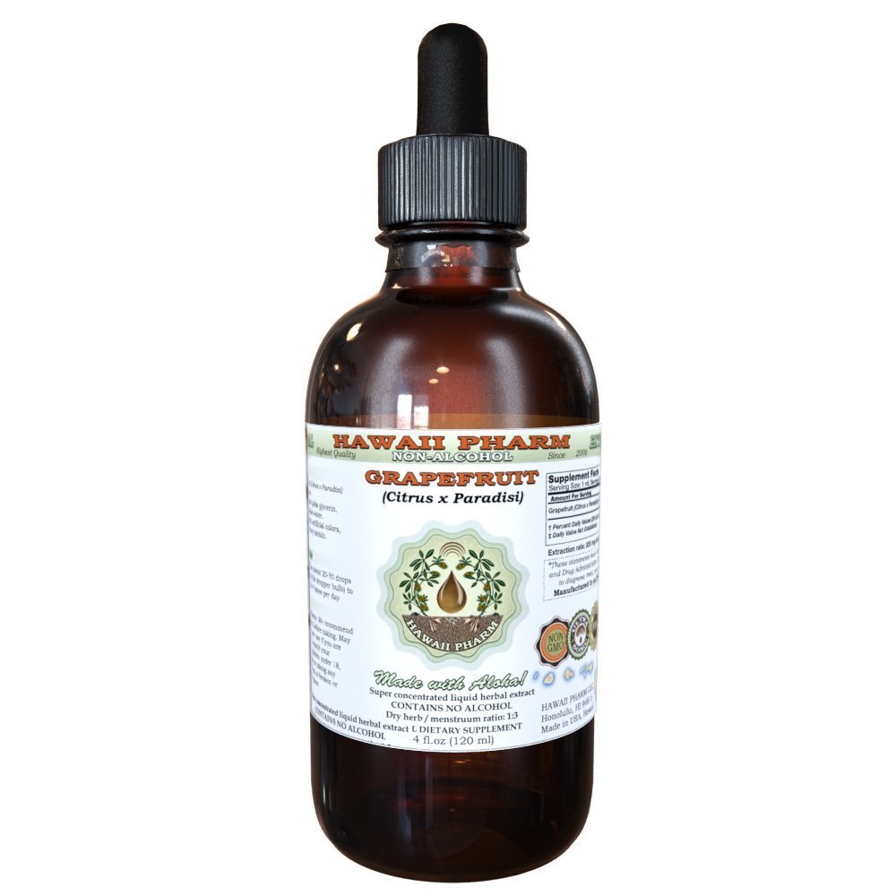 Amazon.com: Grapefruit Alcohol-Free Liquid Extract, Organic Grapefruit ...