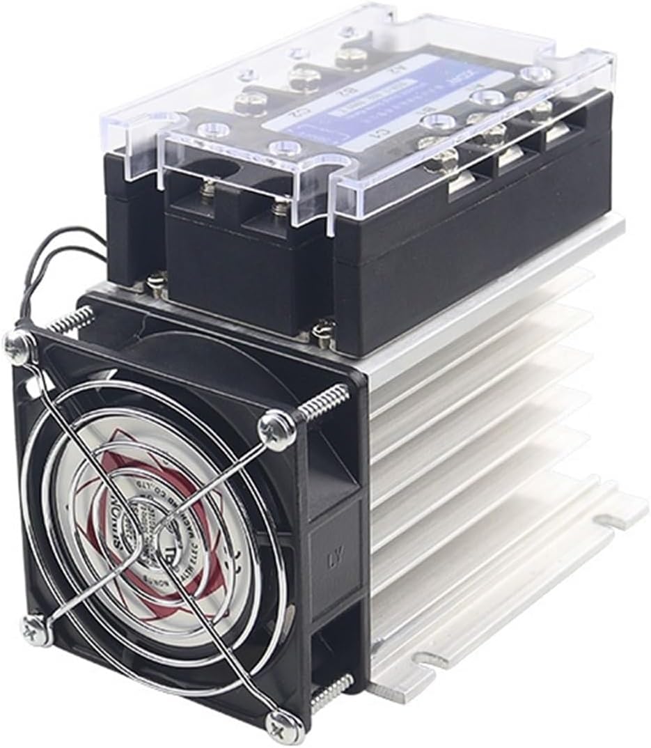 Amazon.com: Three-Phase Solid State Relay DC Control AC 380V 40A SSR-3 ...