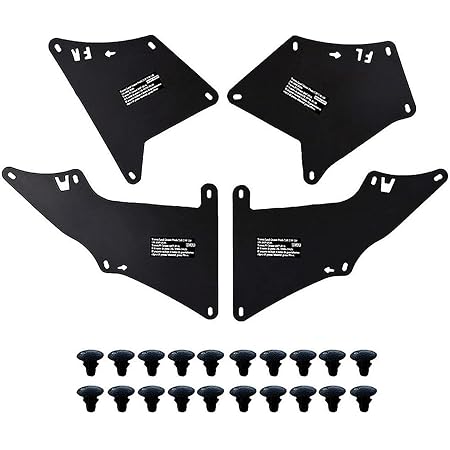 Amazon.com: HECASA Splash Shield Guard Flap Compatible with 2007-2020 ...