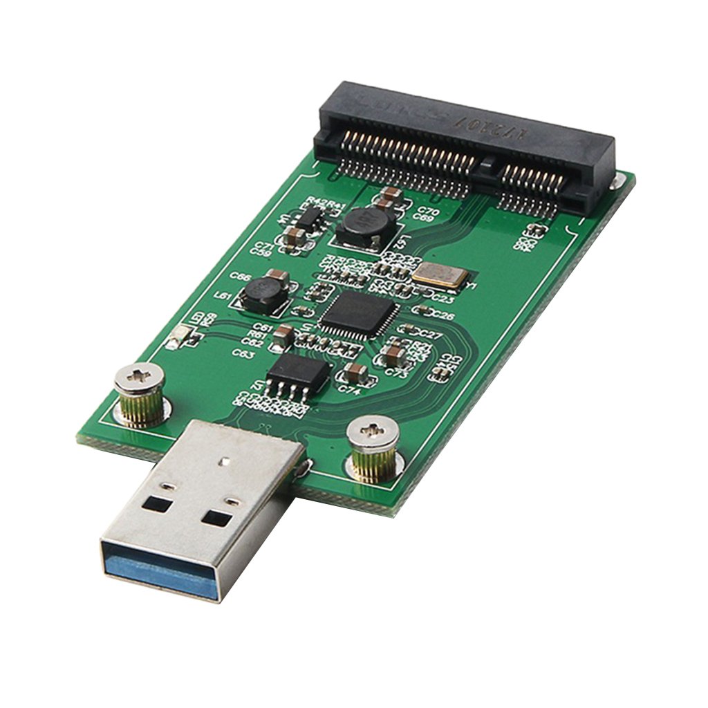 FLAWISH mSATA SSD to USB 3.0 Adapter Card Solid State Drive Reader ...