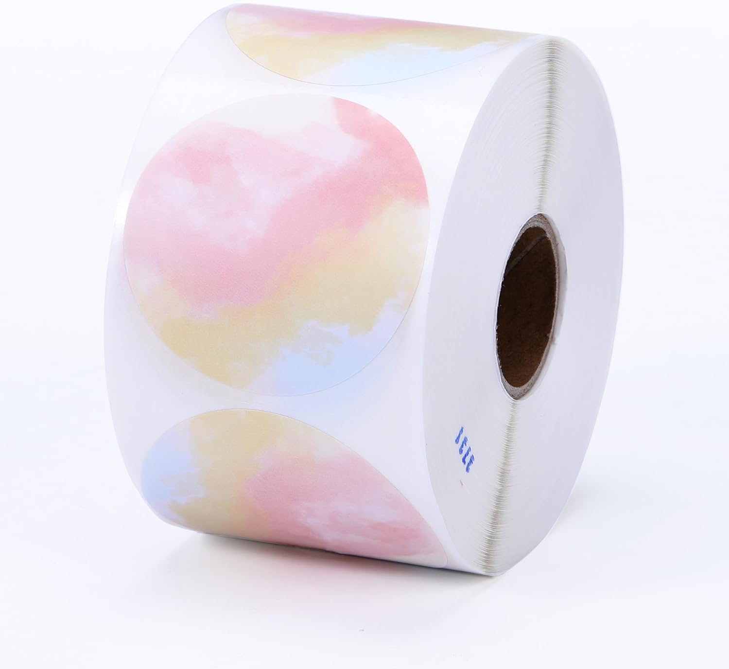 Amazon.com : 2 Inch Round Direct Thermal Label- Black on Gradient Color ...