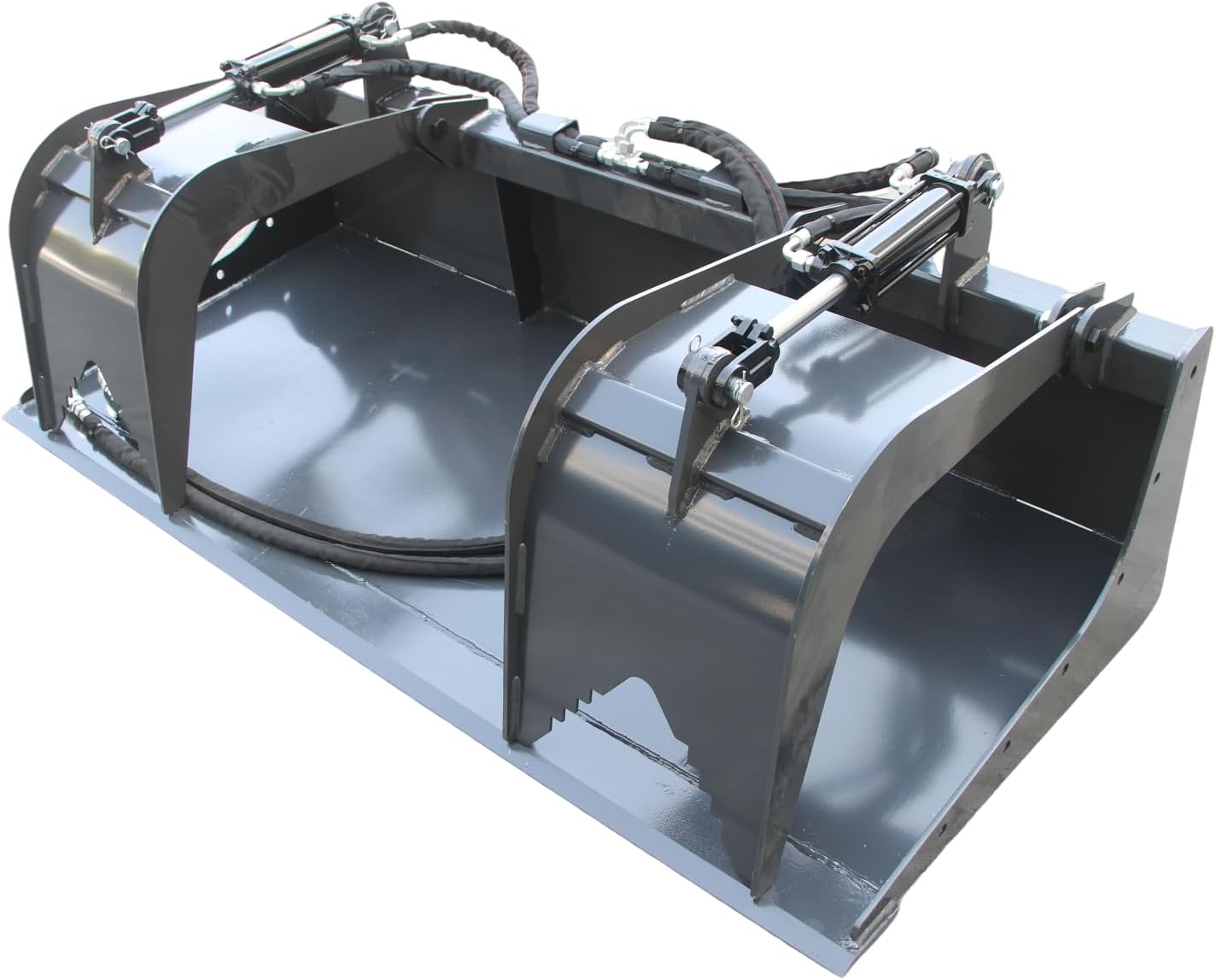 Amazon.com : Wolfequip 72" Root Grapple Bucket Rake Skid Steer Bucket ...