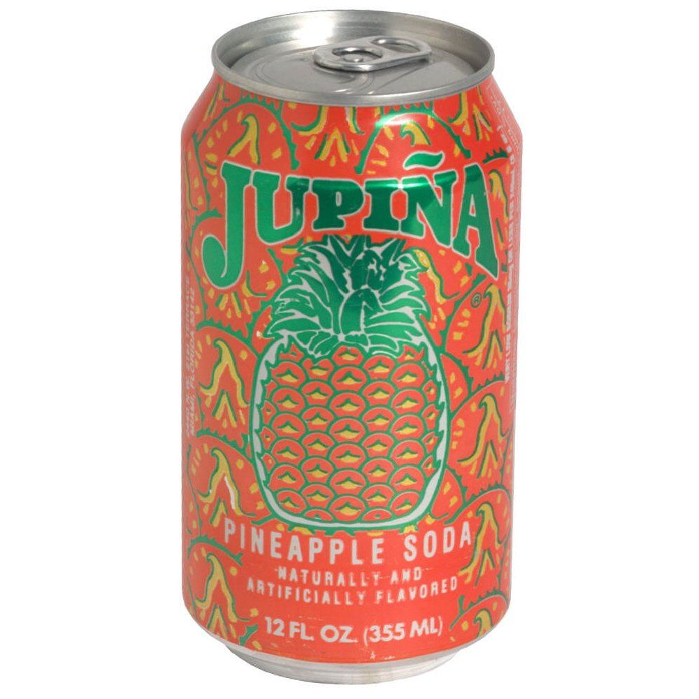 Amazon.com : CAWY Jupina Pineapple Soda, 12-ounces (Pack of 4) : Soda ...