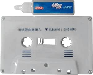 Cassette Head Cleaner - Head Cleaner & Demagnetizer, Tape Cleaning Kit ...