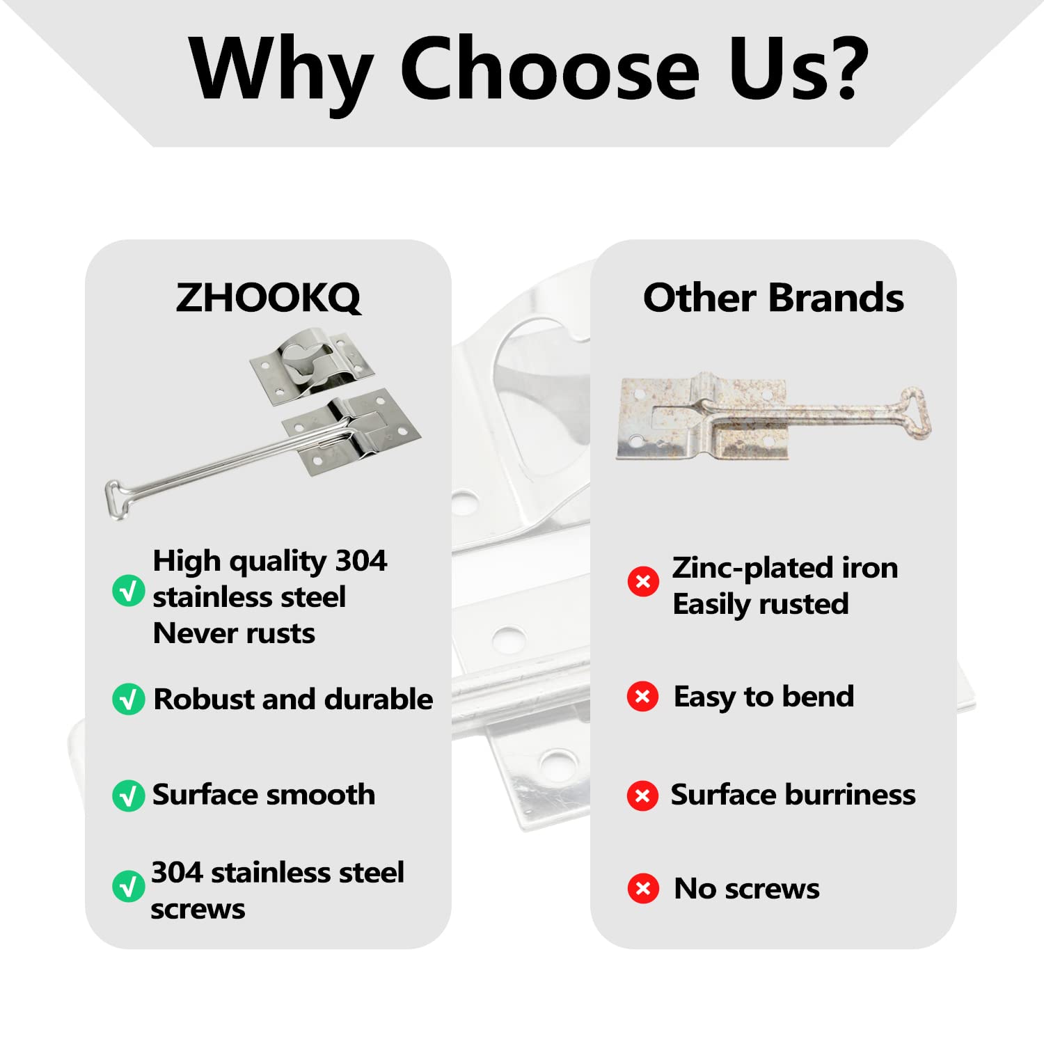 Snapklik.com : ESUDNT Rv Door Latch Trailer Door Latch 304 Stainless ...