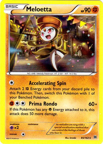 Meloetta Card