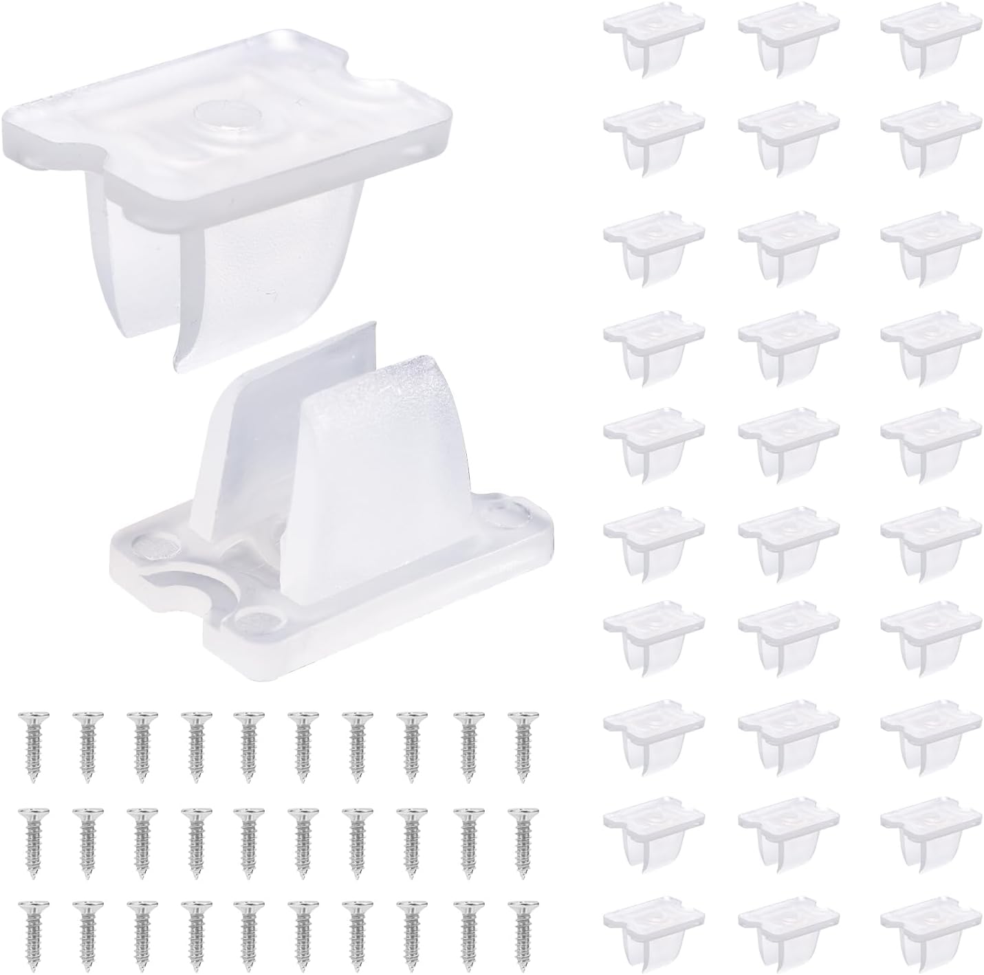 Amazon.com: 30pcs Led Light Clips, Led Strip Light Clips Led Strip ...