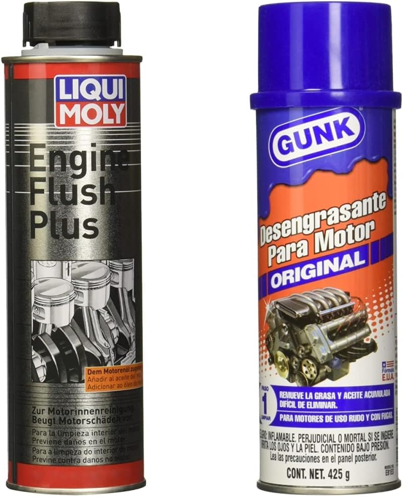 Liqui Moly - Engine Flush Plus Lavador interno de Motor Gunk Oficial ...