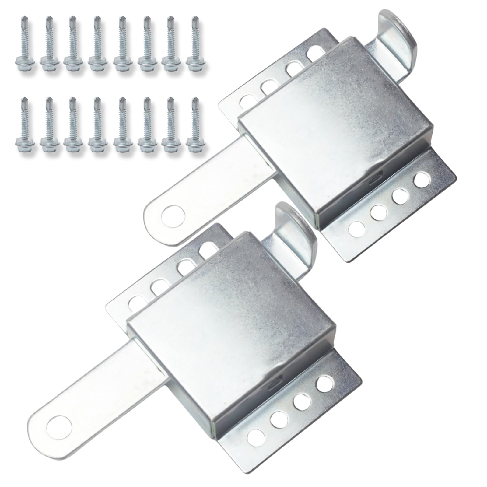 Amazon.com: Renugaley 2 Pack Heavy Duty Inside Deadlock, Garage Door ...