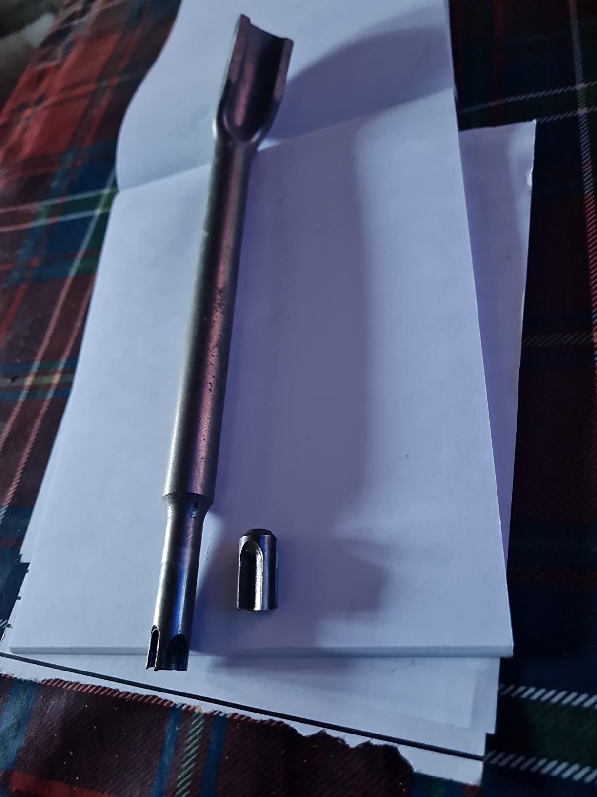 S&R Gouge Chisel, Hollow Chisel SDS-Plus 14 x 250 x 22 mm for ...