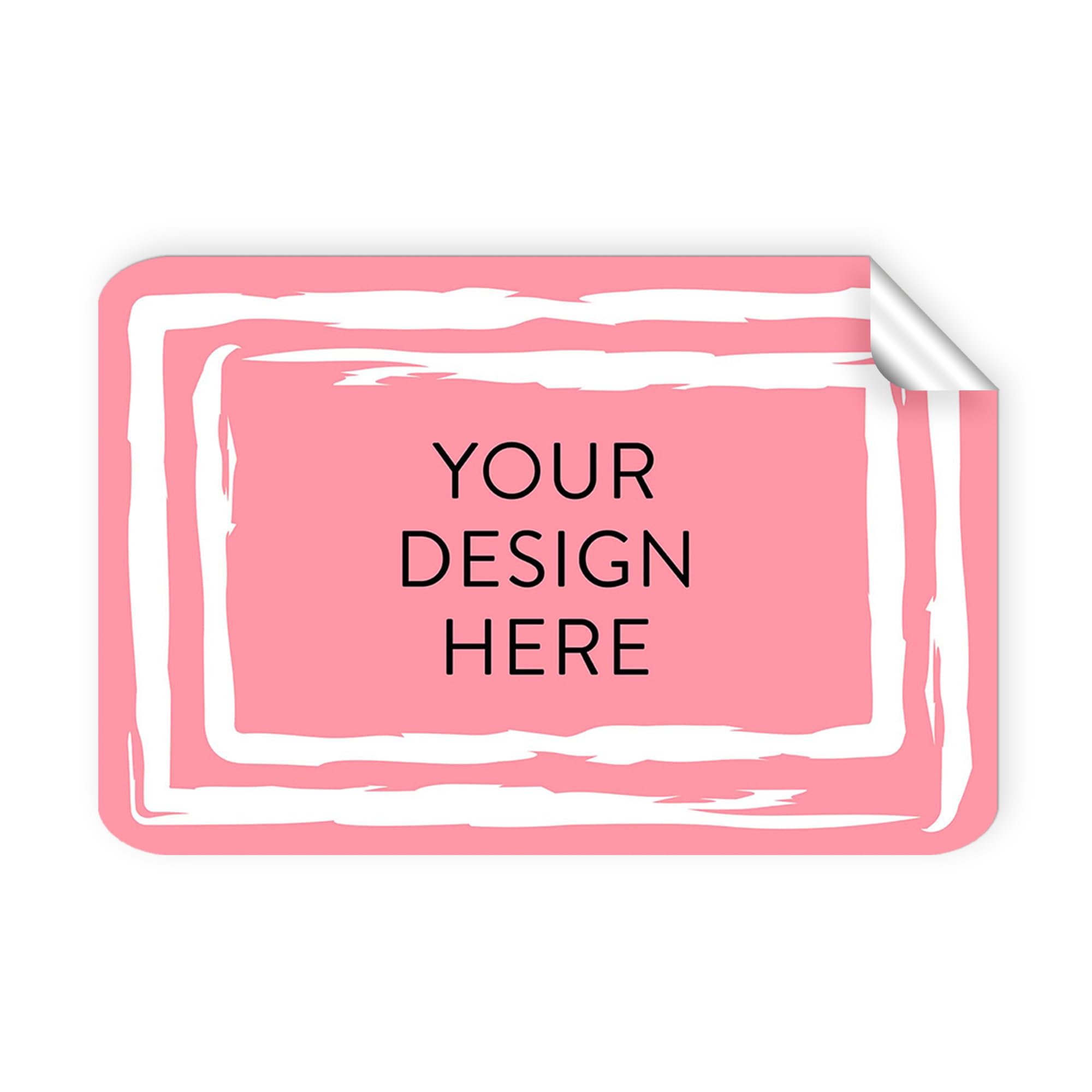 Amazon.com : 100 Custom Vinyl Stickers - Upload Your own Image, Text ...