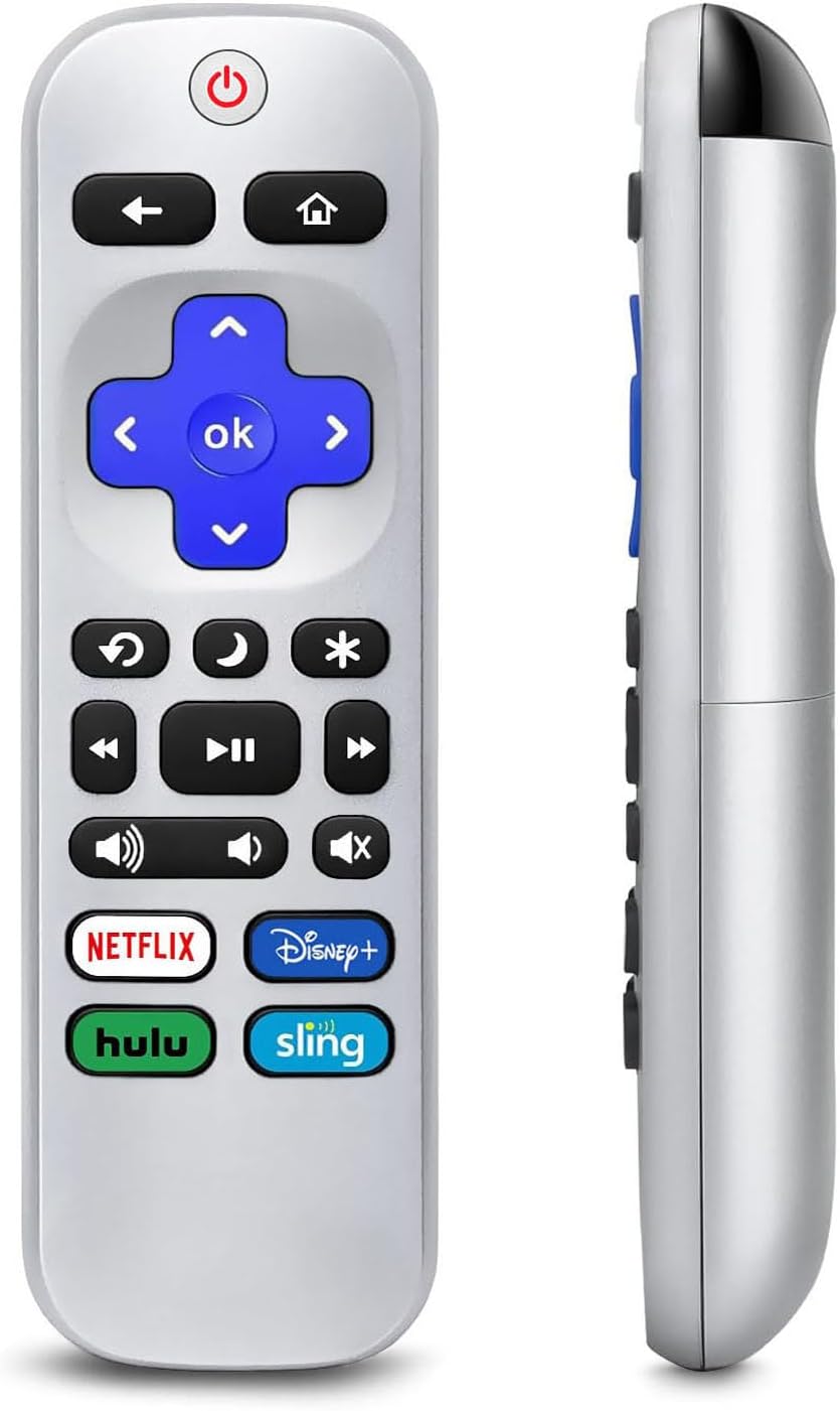Amazon.com: New Replacement Remote Control for Roku TV, Spray Painted ...