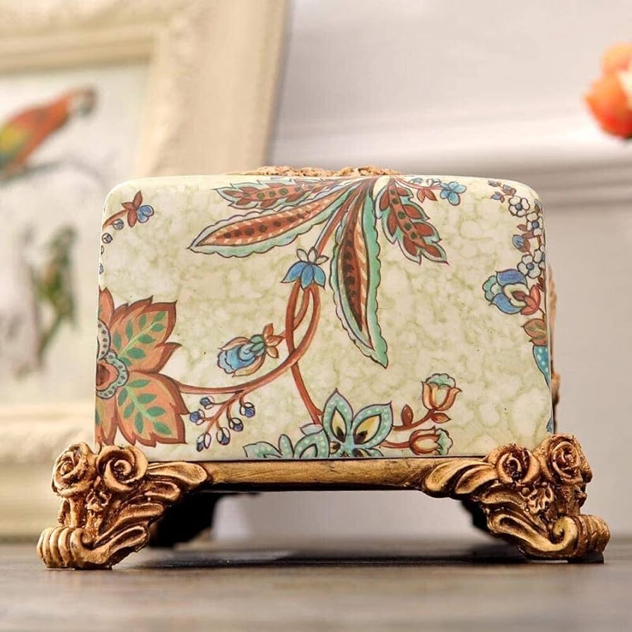 Vintage Tissue Dispenser Drayton Hall » Ceramic Tissue Dispenser ...