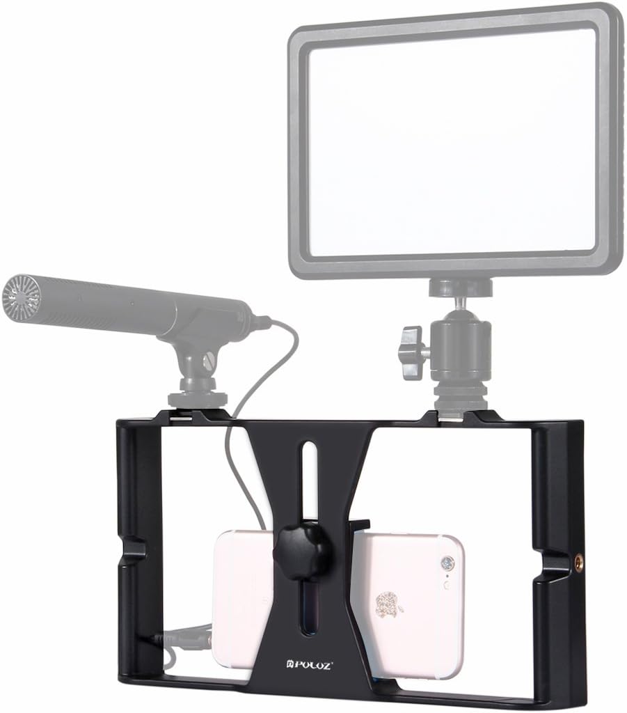 Amazon.com : Handheld Smartphone Stabilizer, PULUZ Handle Filmmaking ...