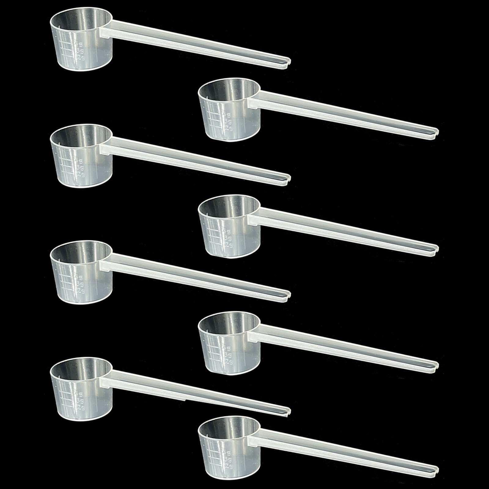 Xumann 8PCS Protein Scoop, 5 Gram Scoop, Washing Powder Scoop Measure ...
