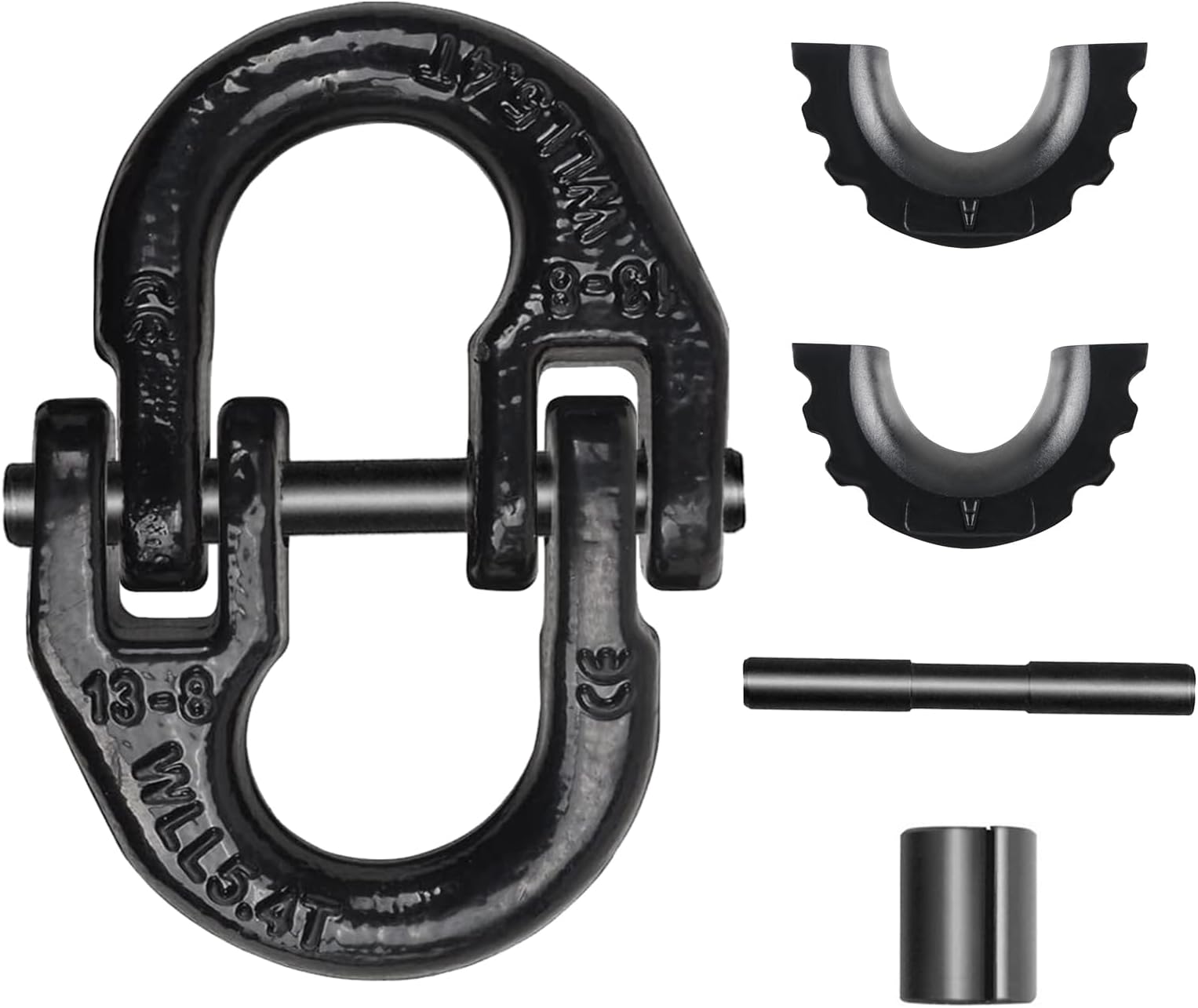 Amazon.com: 2 Pack 1/2" Safety Chain Connector Link, G80 Tow Hitch ...